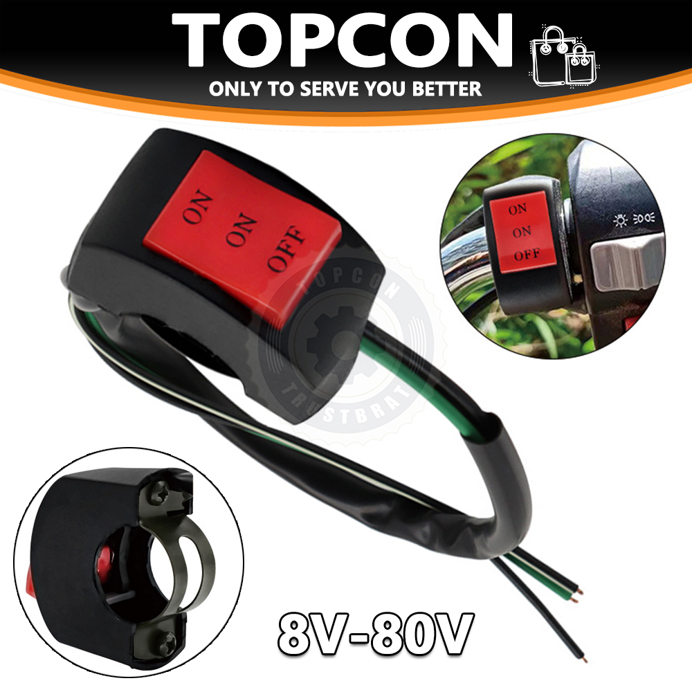 Universal 3 Way Switch Motorcycle High Quality Mini On Off Assy Kill ...