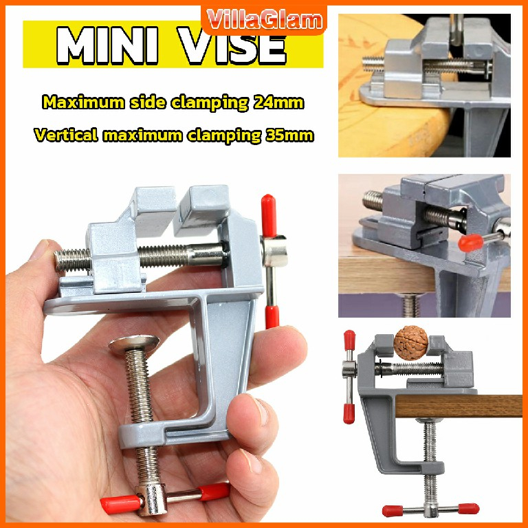 VG Jaw Bench Clamp DIY Mini Vise Household Drill Press Vice Clip For ...
