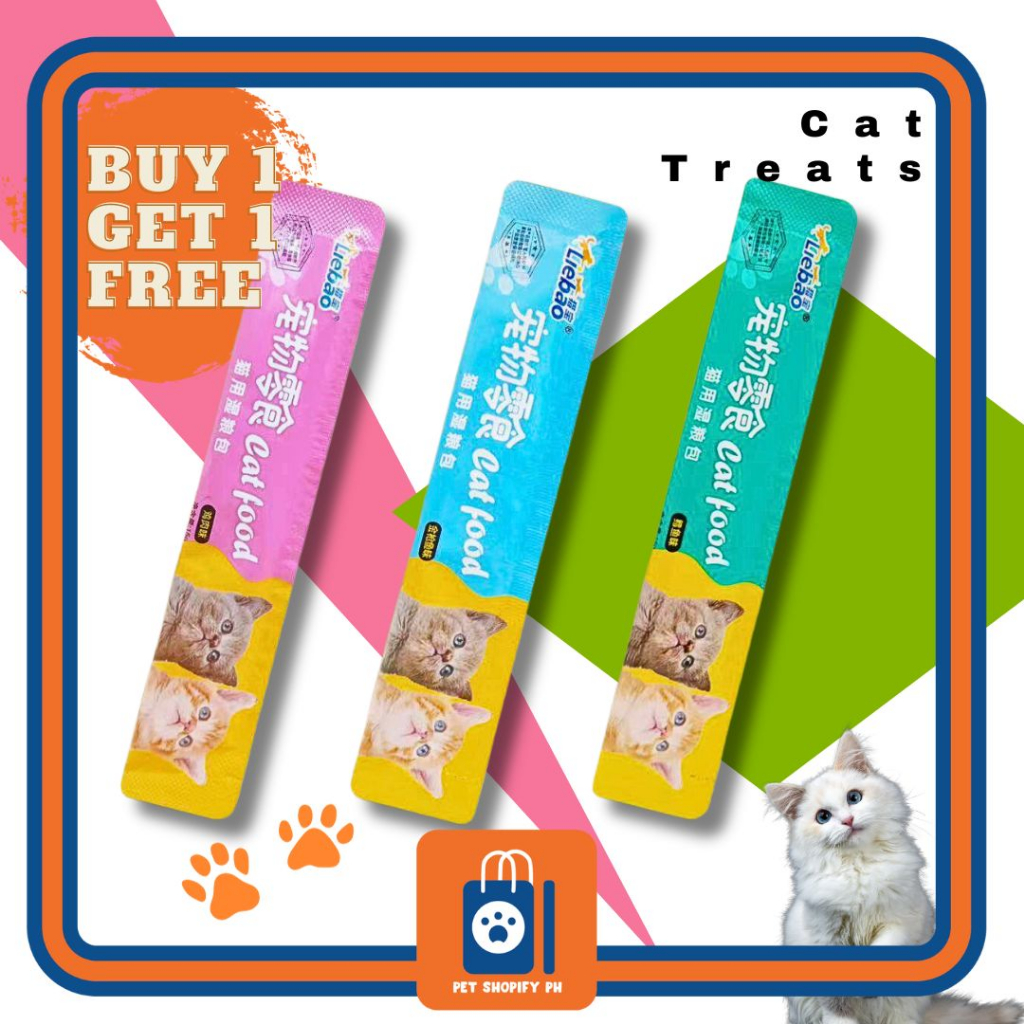 Liebao Cat Paste Treats Cat Treats Chicken COD and Tuna Flavor 15g (BUY ...