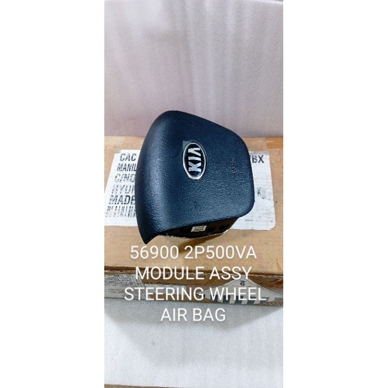 STEERING WHEEL AIR BAG MODULE. FOR 2011-2015 KIA SORENTO P/N 56900 ...