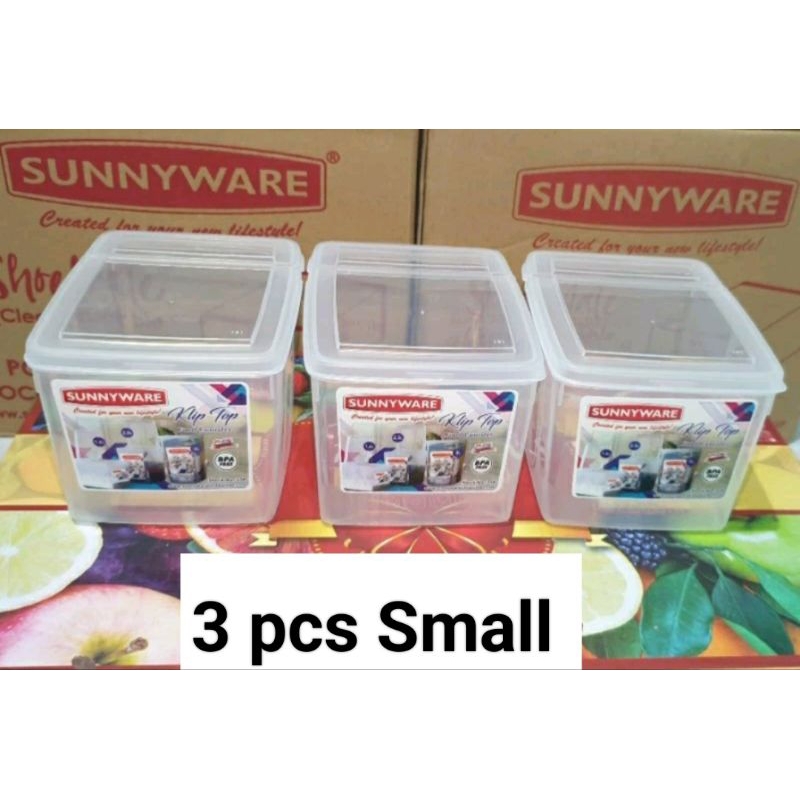 (SET OF 3) HARD PLASTIC FOOD CONTAINER (WIth SCOOPER) | Shopee Philippines