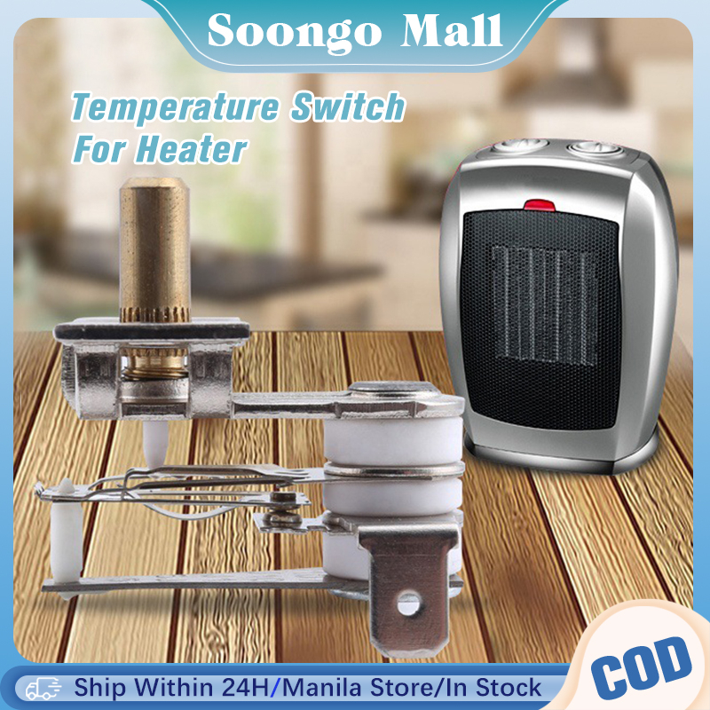 Adjustable 90 Celsius Temperature Switch 250V/16A Bimetallic Heating ...