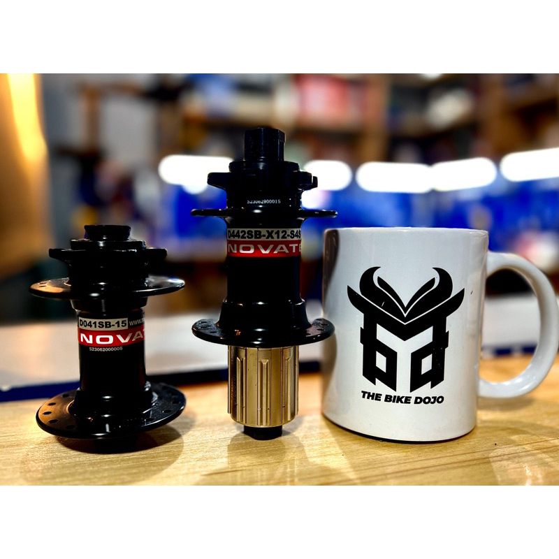 Novatec Thru Axle Boost/Non Boost Hyperglide MTB Hubs | Shopee Philippines