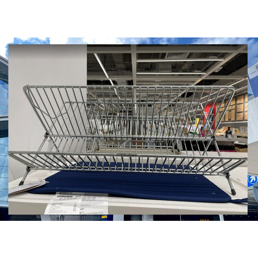 S21 Authentic KVOT Dish drainer, galvanized | Shopee Philippines