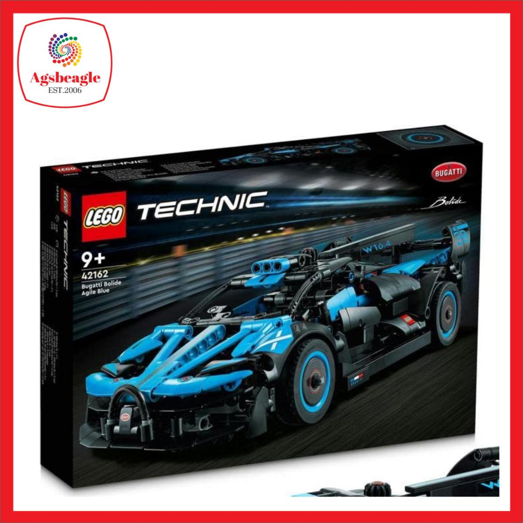 Lego Technic 42162 Bugatti Bolide Agile Blue (2023) | Shopee Philippines