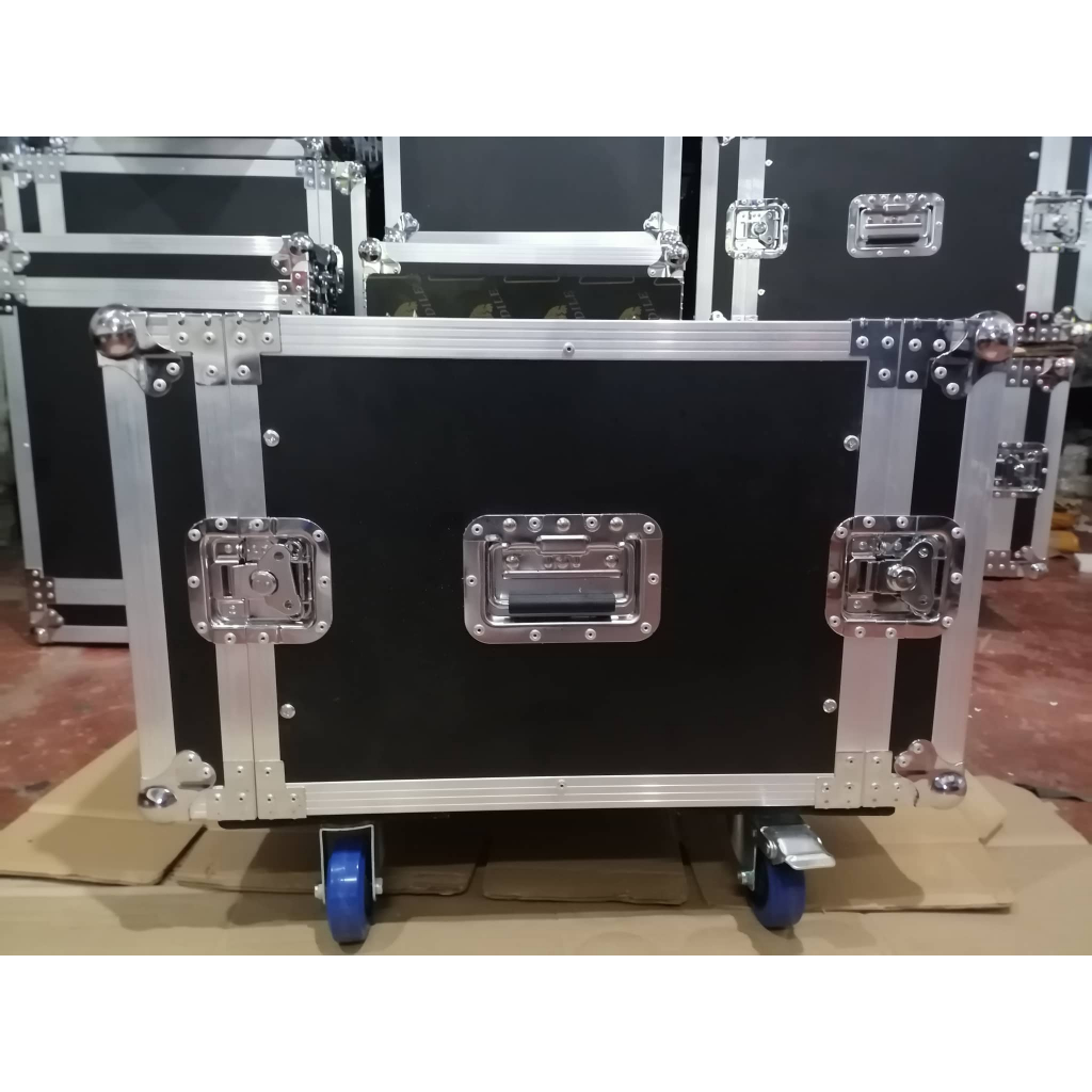 8U Flight Case Rack 8RU Power Amplifier Audio Processor PROCASE ...