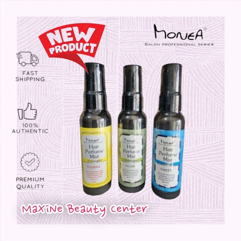 MONEA HAIR PERFUME mist detangler, 50mL - NO TANGLE live in hair ...