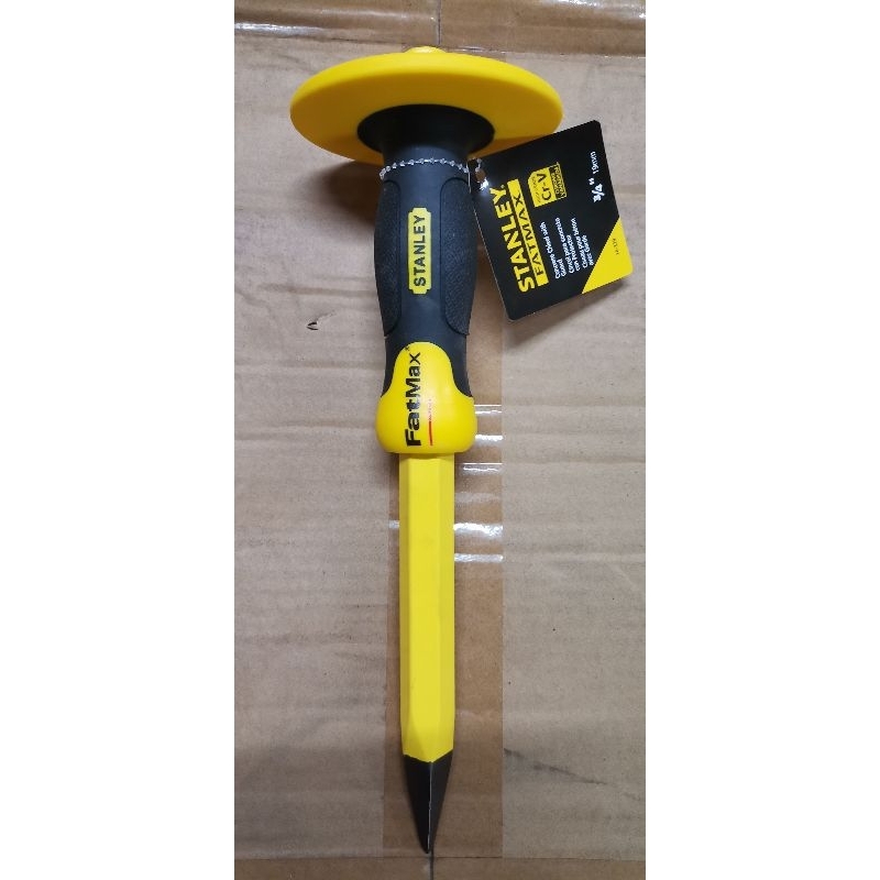 Stanley Fatmax Concrete Chisel With Handguard 16-329 | Shopee Philippines