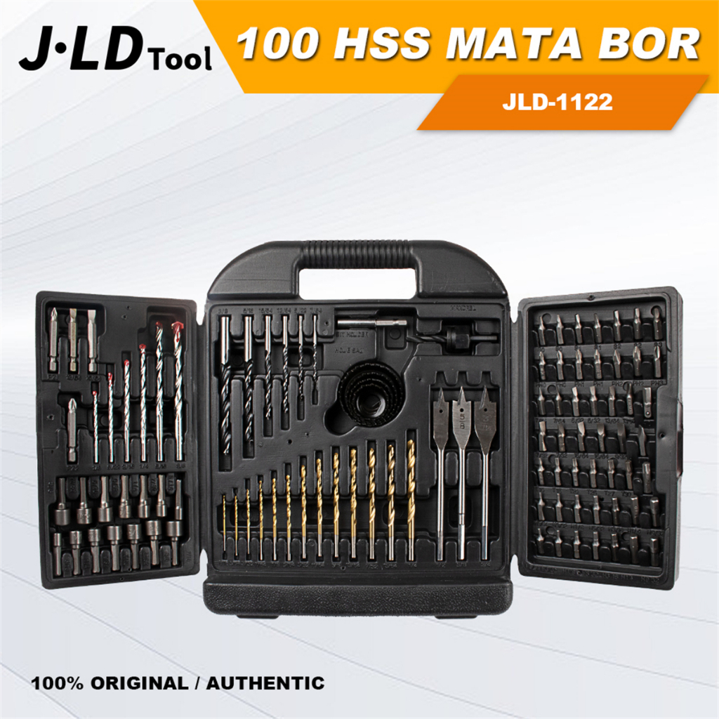 JLD Drill Utility Box Repair Kit 100PCS Hand Tool Parts Accessories ...