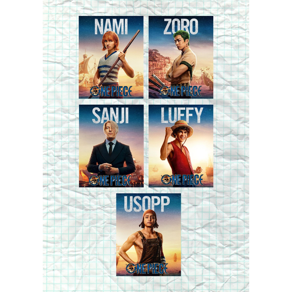 One Piece Live Action Bookmarks | Shopee Philippines