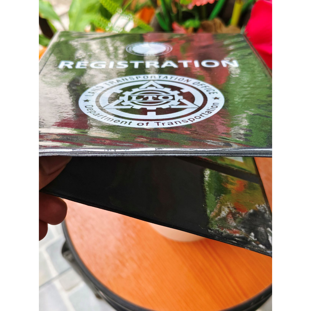 Registration Holder/ LTO Holder ( black ) | Shopee Philippines
