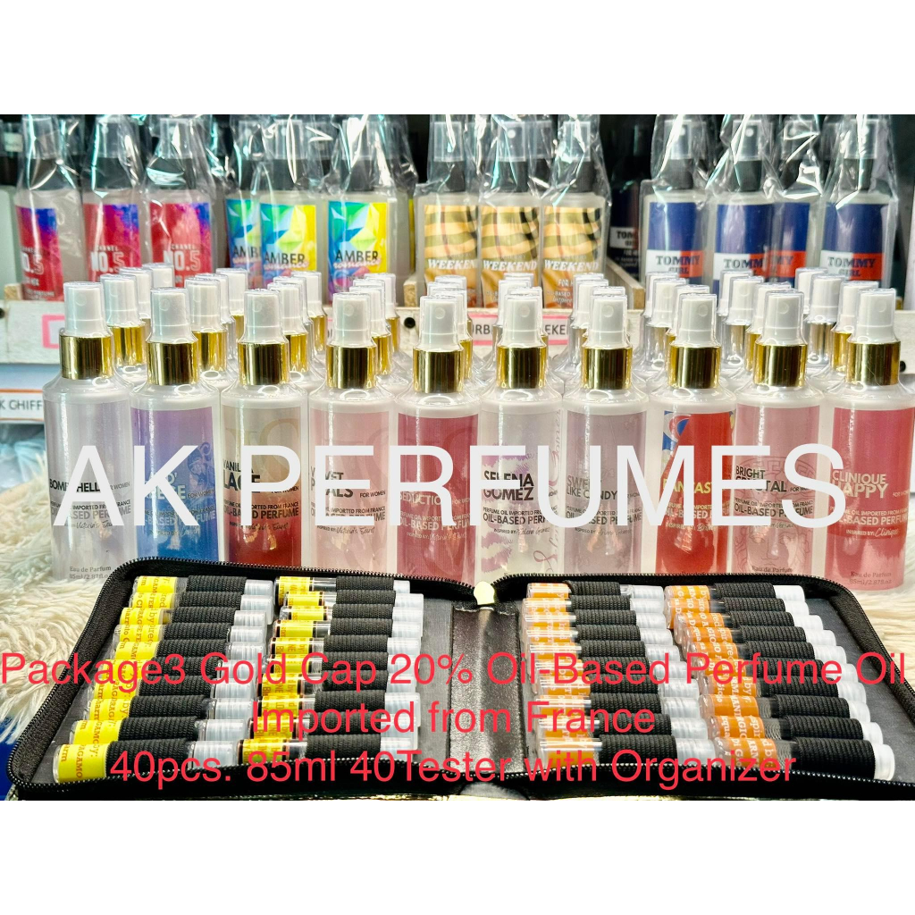 20% STARTER PACKAGE (2) Perfume from France 40pcs. 85ml +free 40pcs ...
