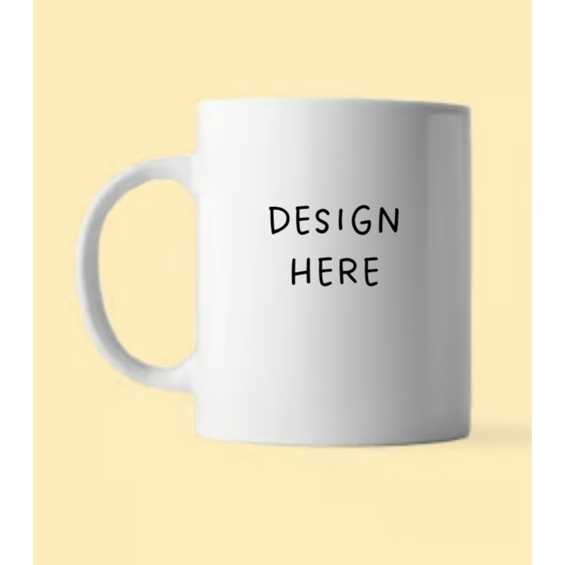 Customized Sublimation White Mugs | Shopee Philippines
