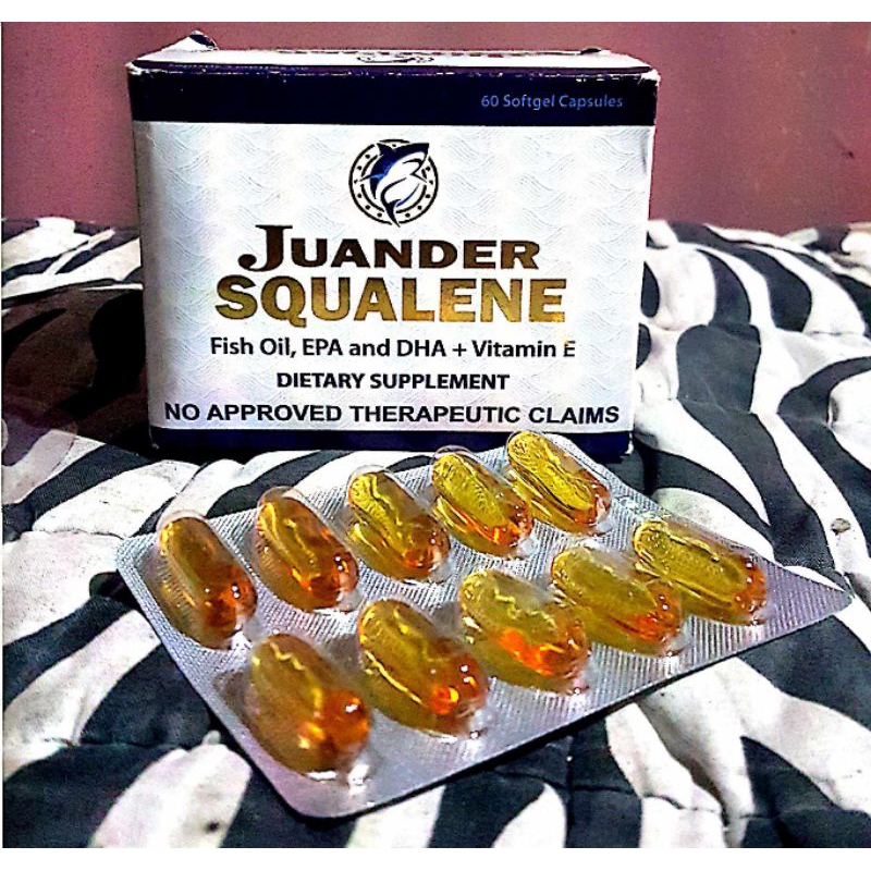 Juander Squalene 1 capsule Adult | Shopee Philippines