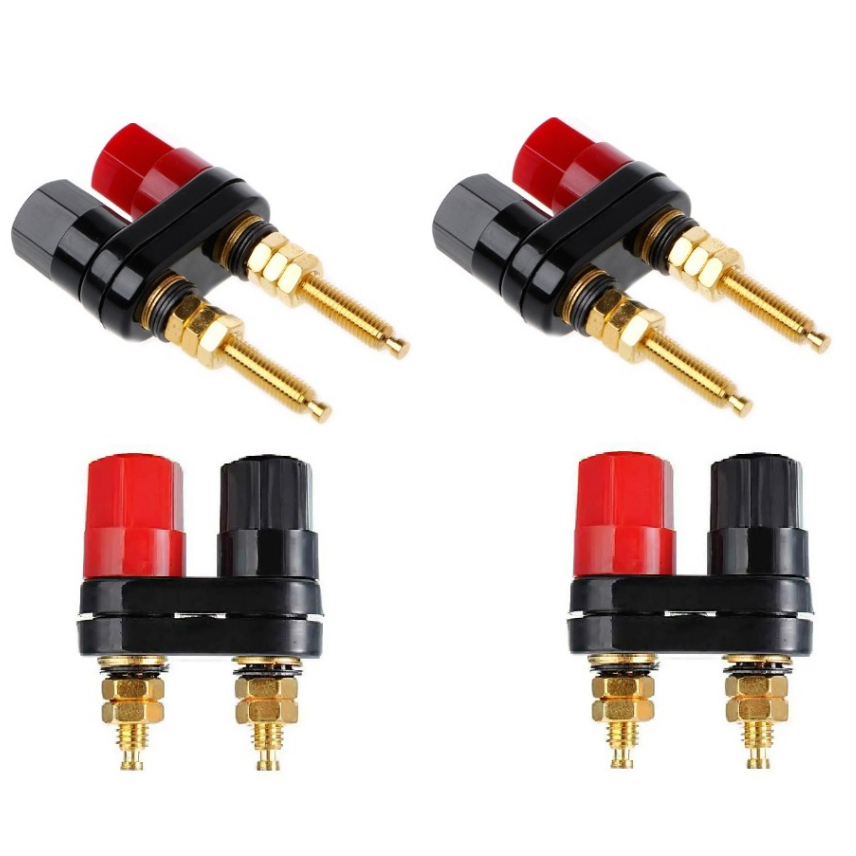 Banana Plugs Couple Terminals Amplifier (PER PIECE) Speaker Terminal ...
