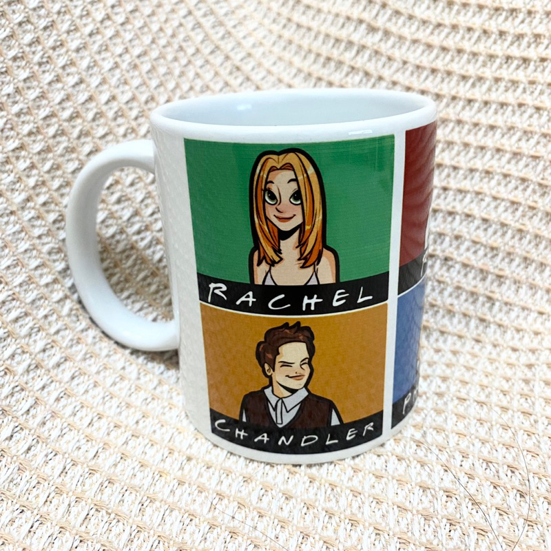 FM | FRIENDS TV Show (Cartoonized portraits) Ceramic Mug | Shopee ...
