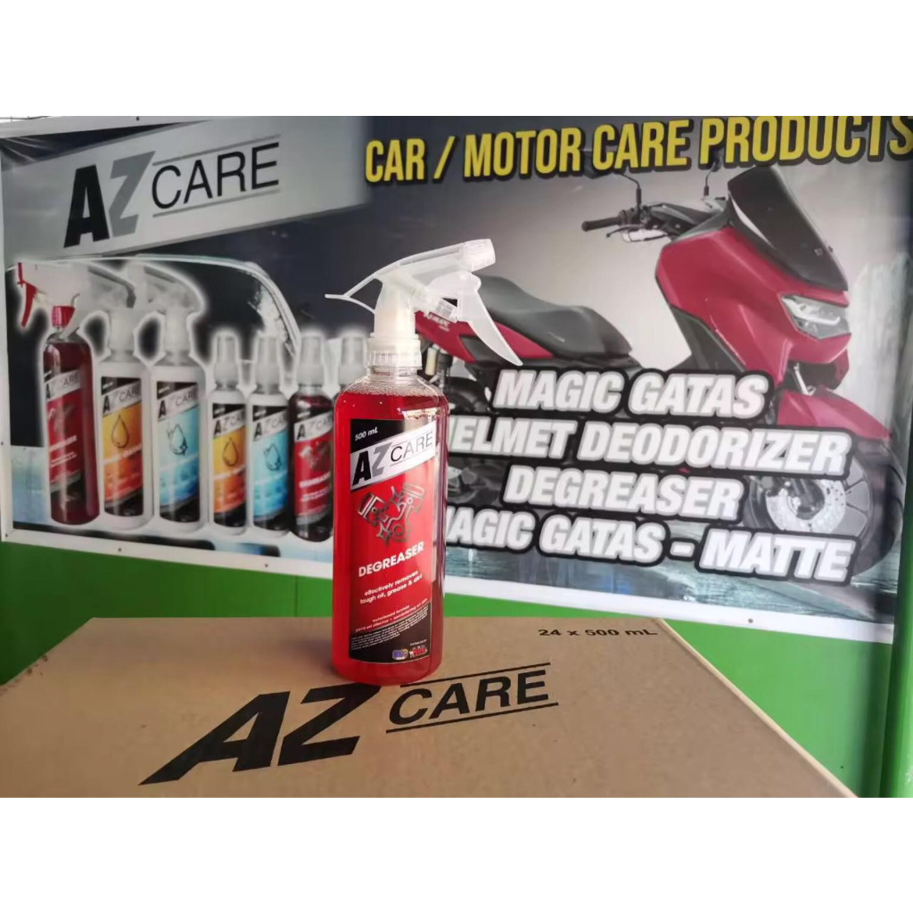 AZ CARE DEGREASER 500ML BEST USE FOR ENGINE & CHAIN CLEANING | Shopee ...