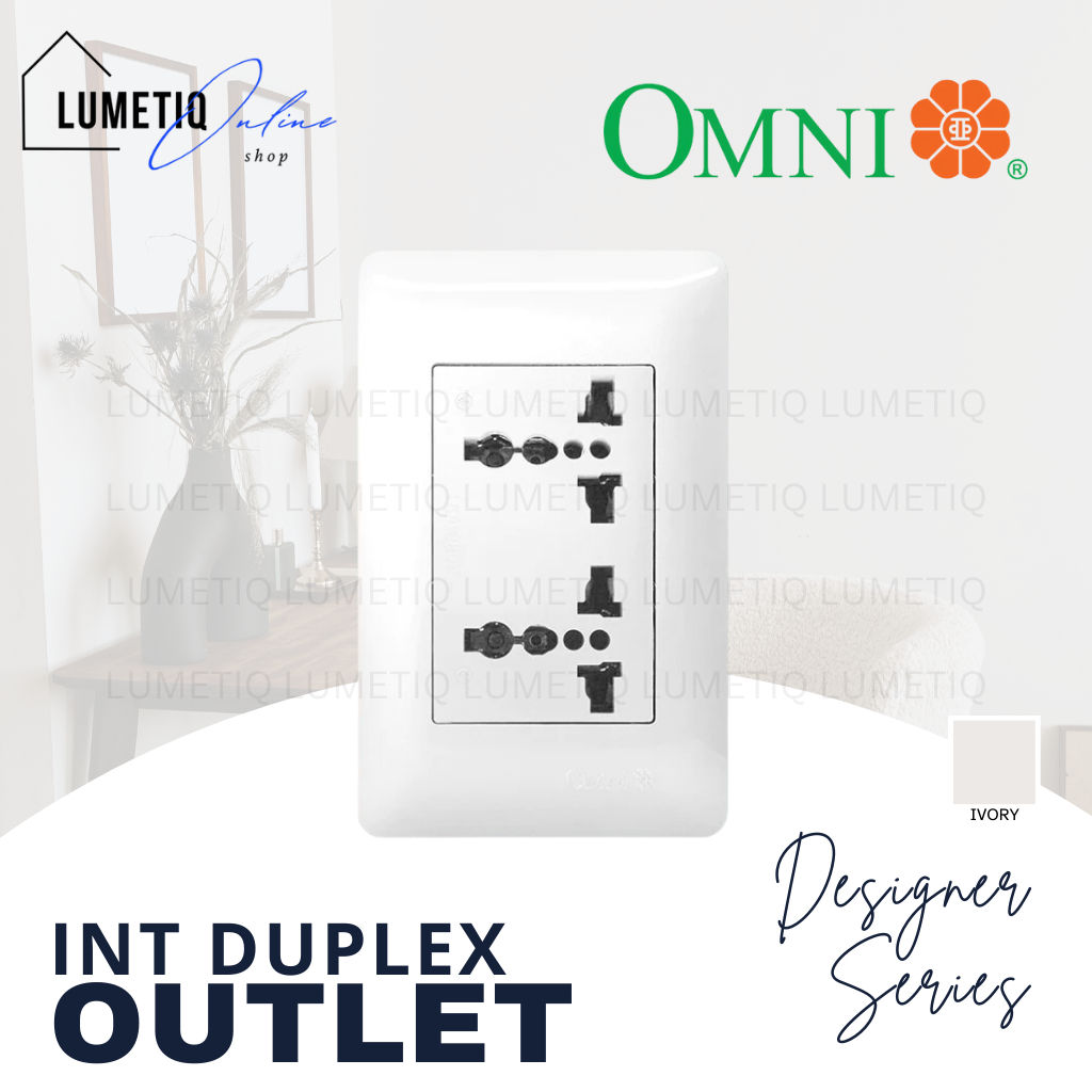 Omni Designer Series Ivory Color Universal & International Outlet Set ...