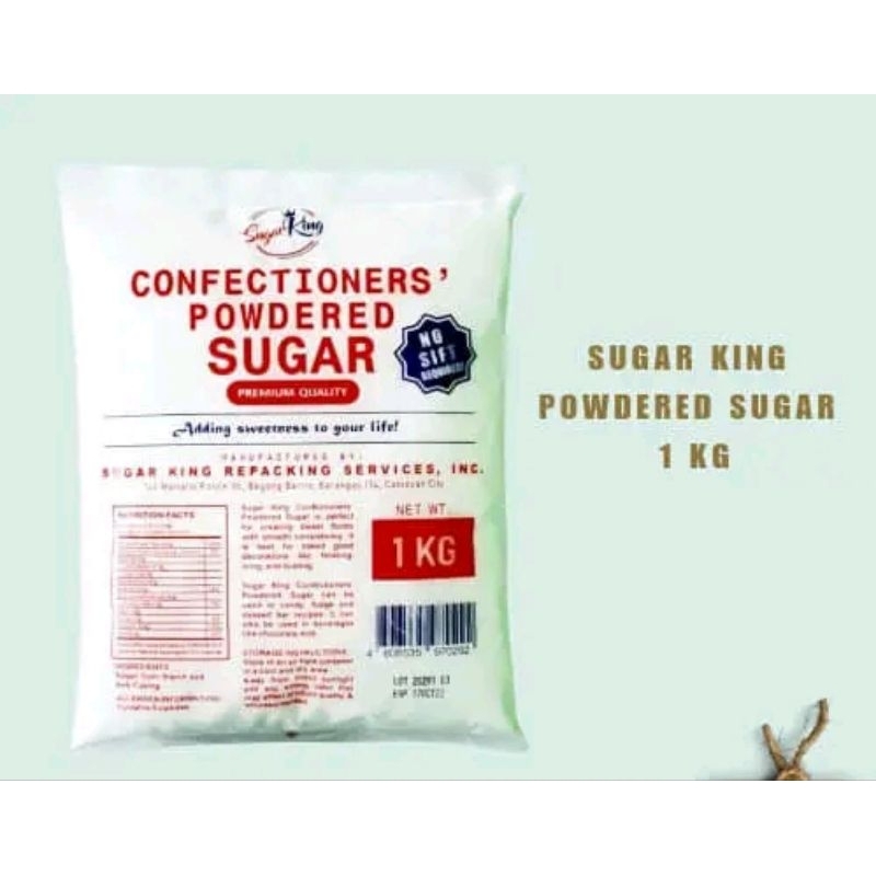 Confectioners Powdered sugar 1kg | Shopee Philippines