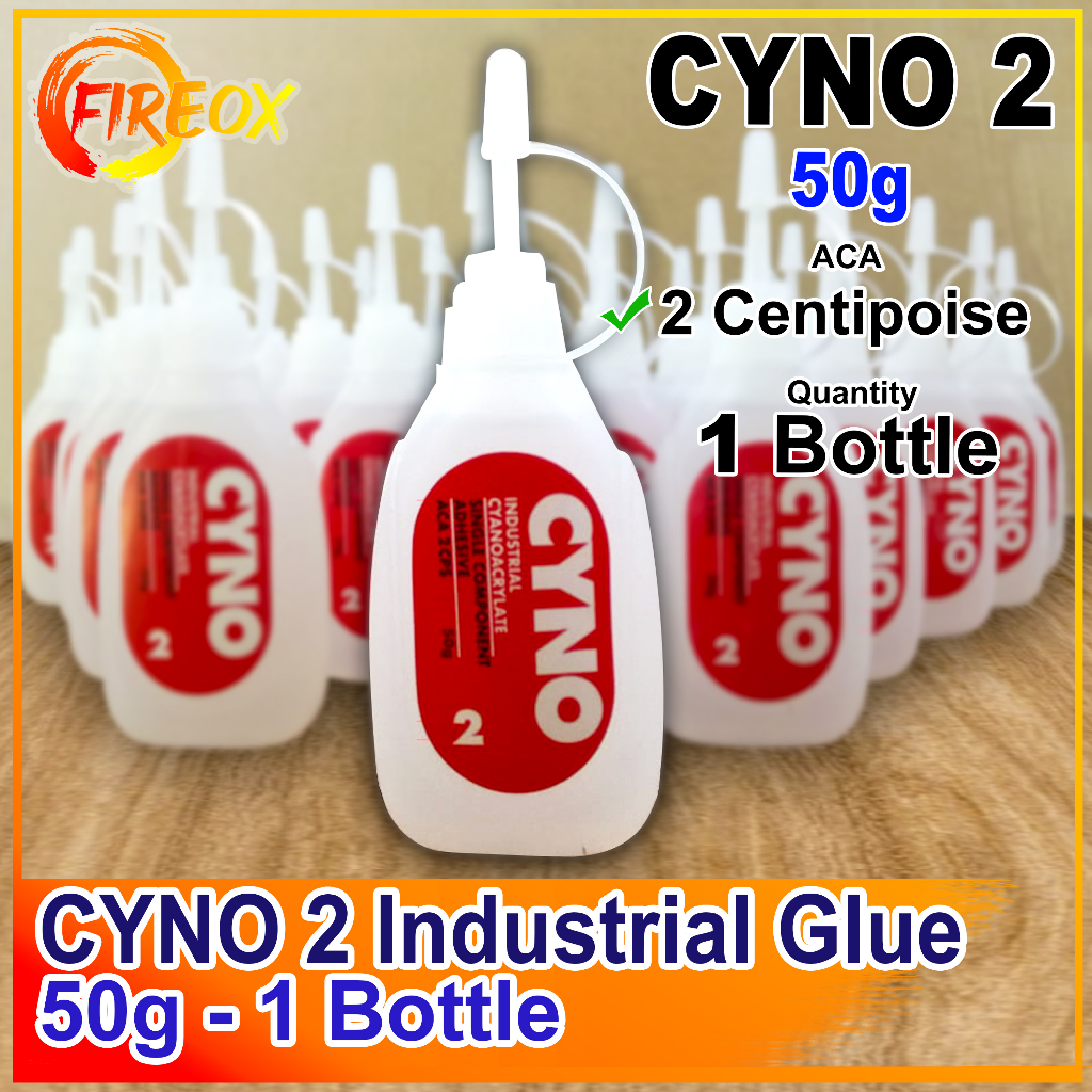 CYNO 2 Industrial Glue | 2 Centipoise | 1 Bottle | Shopee Philippines
