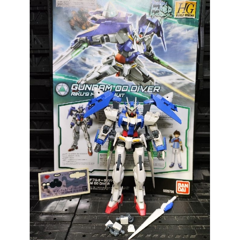 HG 1/144 Gundam 00 Diver | Shopee Philippines