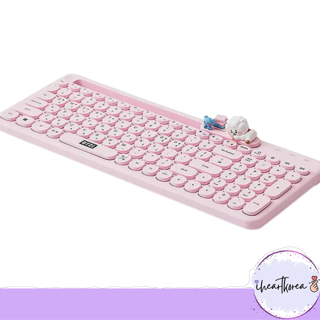 BT21 Little Buddy Multi-Pairing Wireless Bluetooth Keyboard | Shopee Philippines