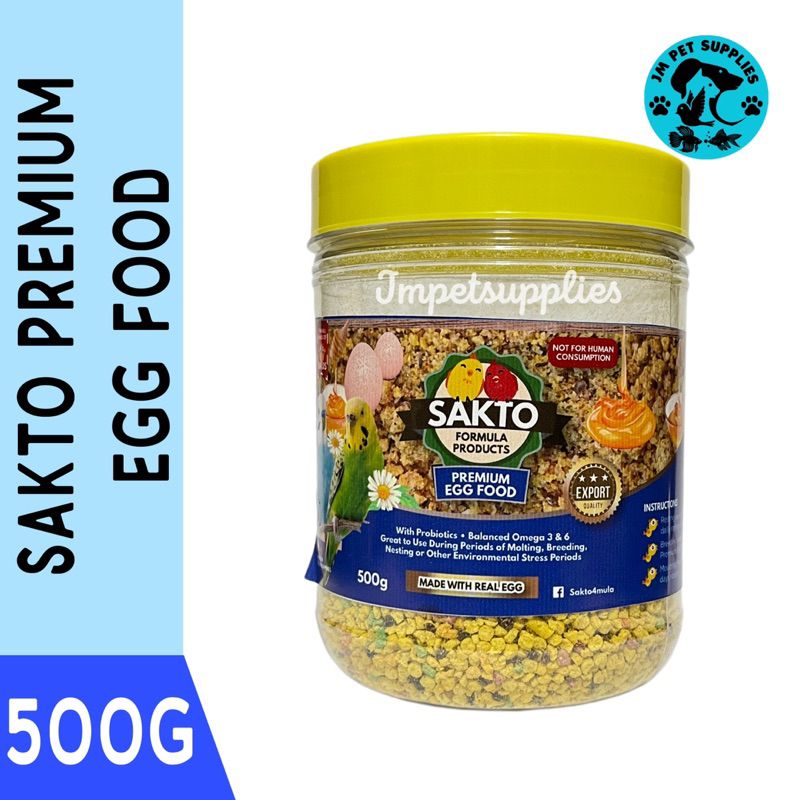 Sakto Formula Premium Egg Food - 500g (Jar & Pouch) | Shopee Philippines