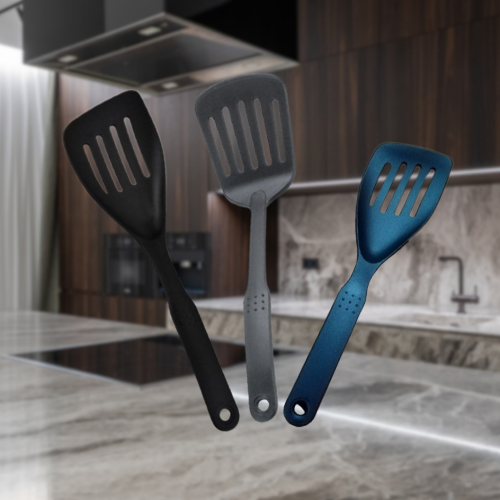 Food Turners Black Hard Plastic Nylon Spatula for Stirring Rice ...