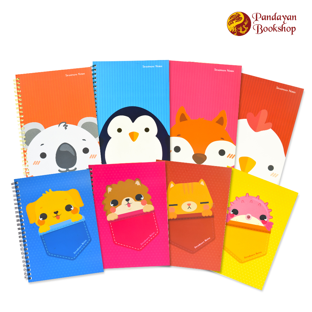Stradmore Notes Squishies Spiral Notebook 80 leaves | Shopee Philippines