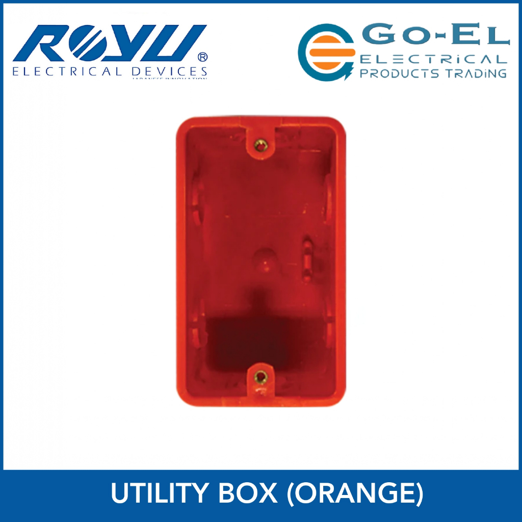 ROYU Utility Box (Orange) | Shopee Philippines