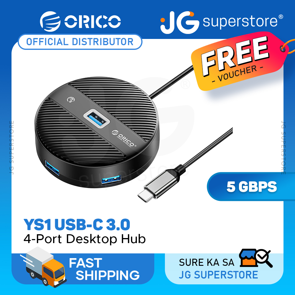 ORICO 4-IN-1 USB HUB 5GBPS (0.3M,1M,1.8M) Type-C Cable with USB 3.0 ...