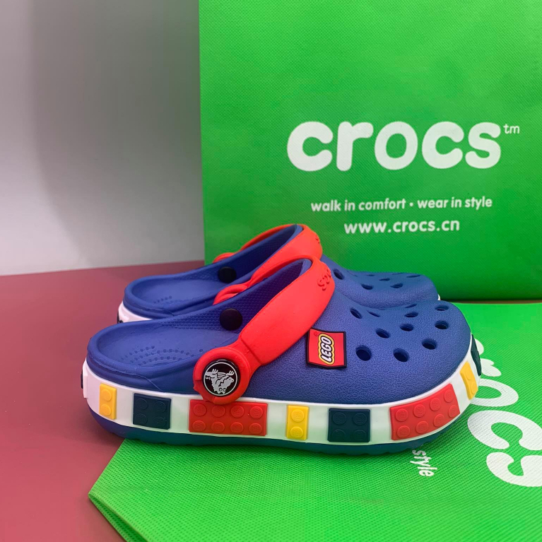 COD Crocs Kids LEGO sandals boy and Girl sandals beach sandals C6-J3 ...