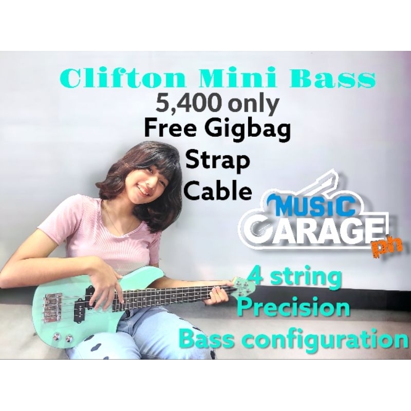 Clifton MiniBass 4 string Passive | Shopee Philippines