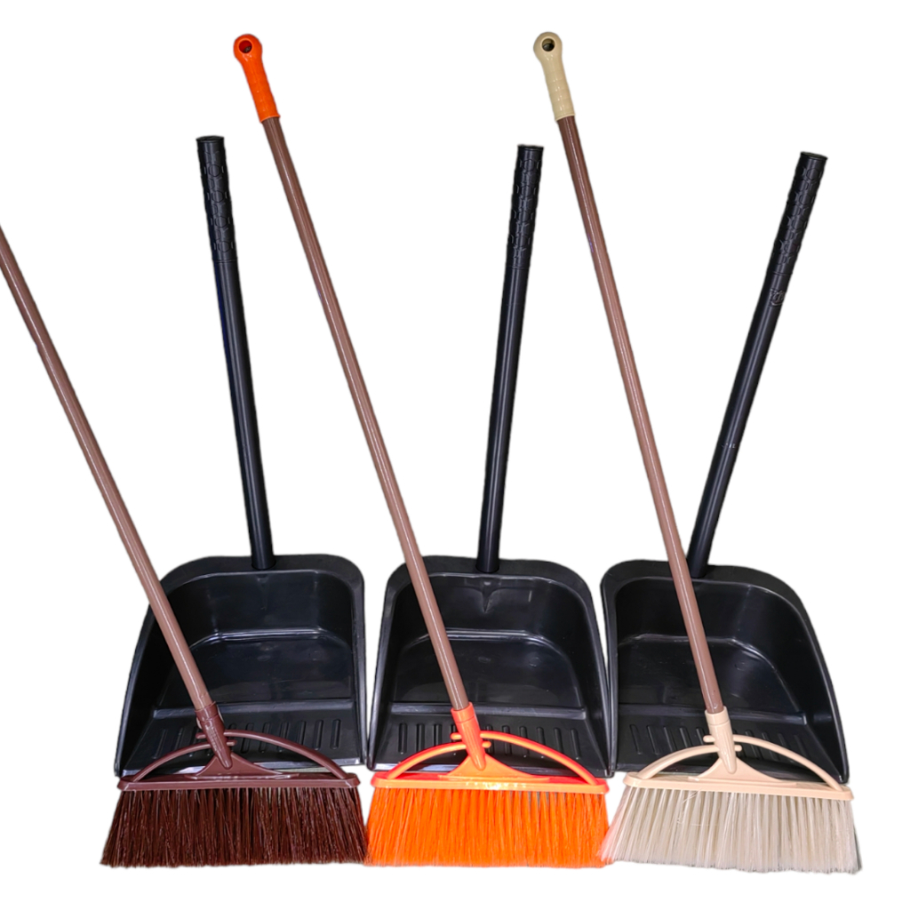 Bundle 2in1 Dustpan and Broom Set Home Care Cleaning Floor Sweep Walis ...