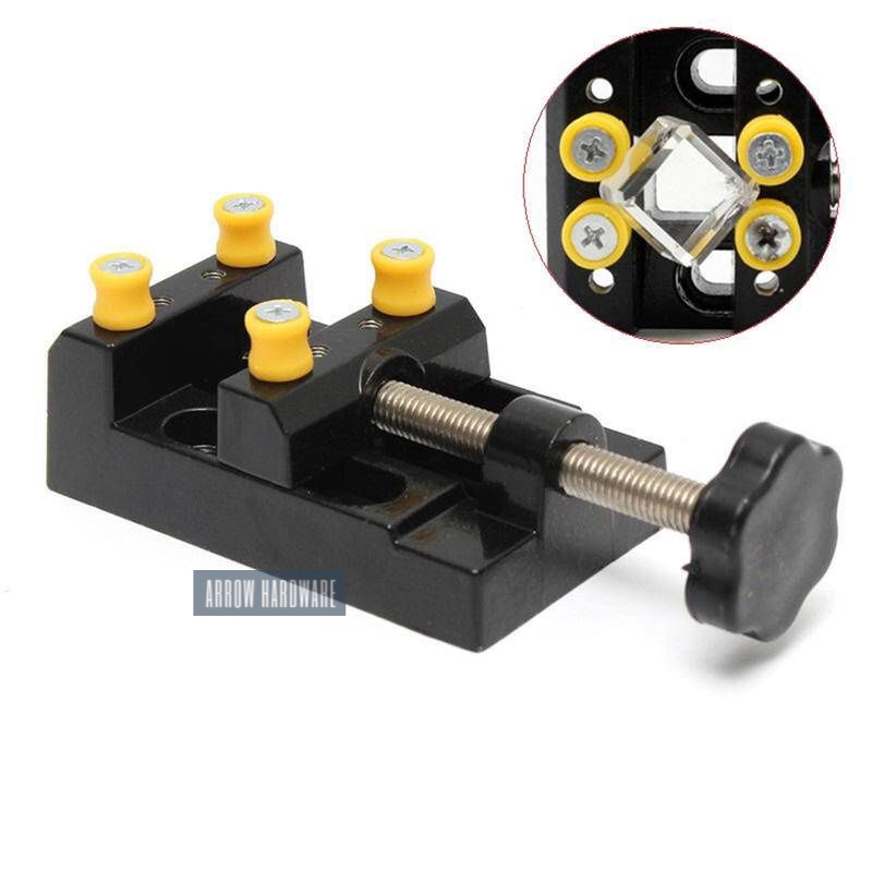 57mm Adjustable Mini Jaw Bench Clamp Fixed Table Vise DIY Sculpture ...
