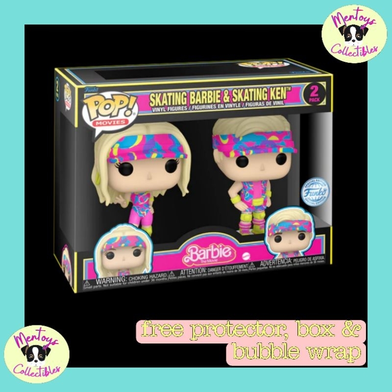 Funko Pop! Skating Barbie and Skating Ken 2-Pack | Shopee Philippines