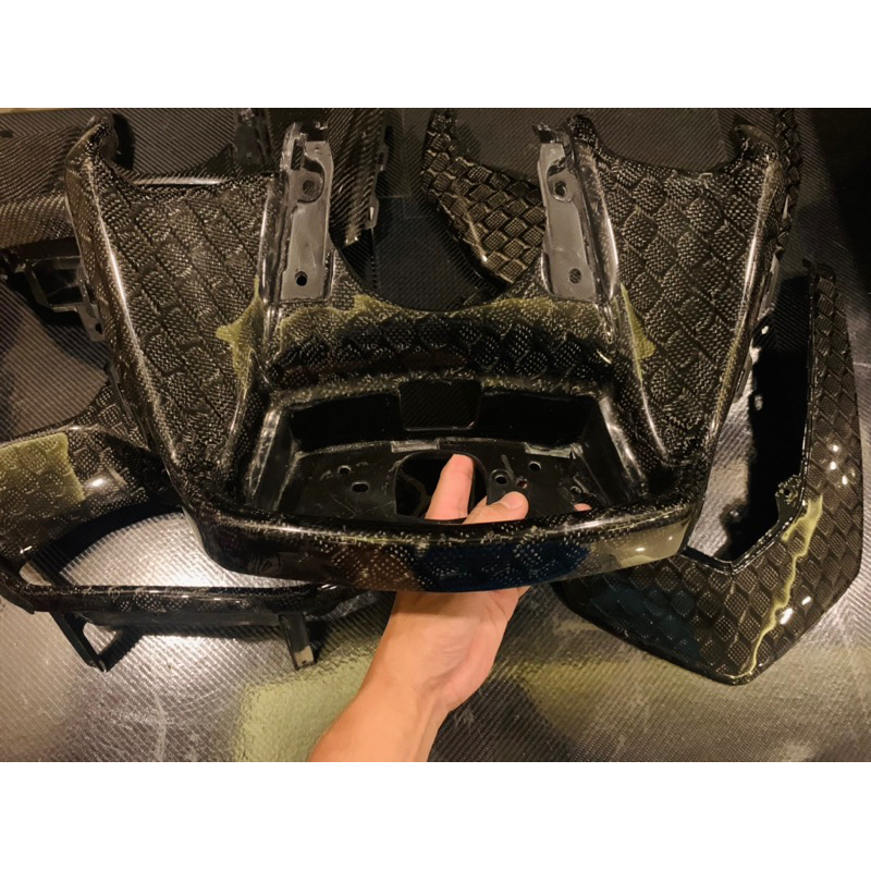 ! Nmax v2 Panel Guage/console 1 Original Carbon Fiber Honey Comb/3D ...