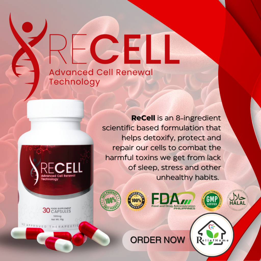Recell Avanced Cell Renewal Technology 30Caps Boost Energy ...