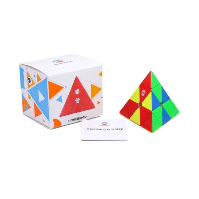 Gan Cube Monster Go Pyraminx Cube Mg Speed Pyramid Puzzle Stickerless ...