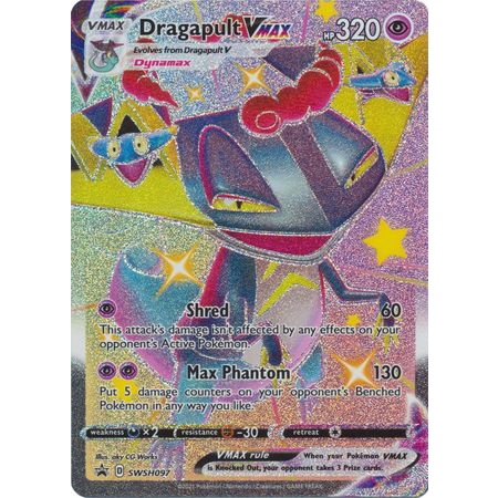 Dragapult VMAX - SWSH097 - Shiny Promo Pokemon Sword & Shield Promos ...