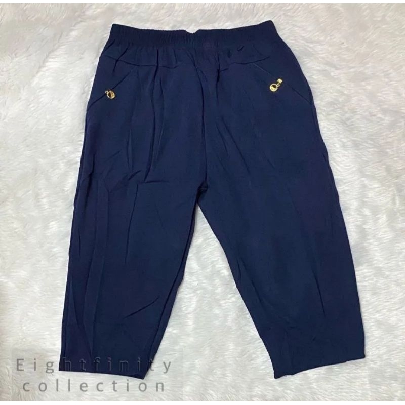 PLUS SIZE LEGGING TOKONG 3/4 and PANTS FOR WOMENS FIT TO 30-34 | Shopee ...
