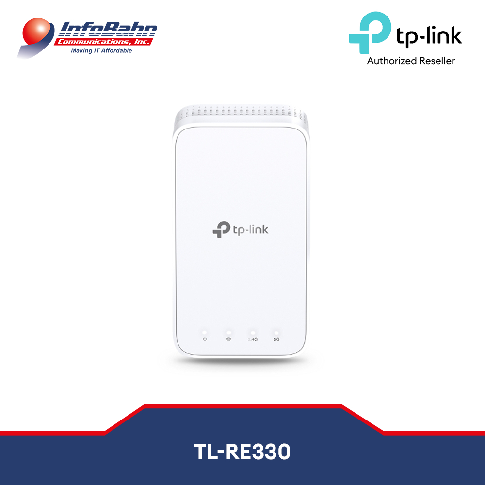 TP Link Ac1200 Mesh Wi-Fi Extender Repeater Re330 Infobahn | Shopee ...