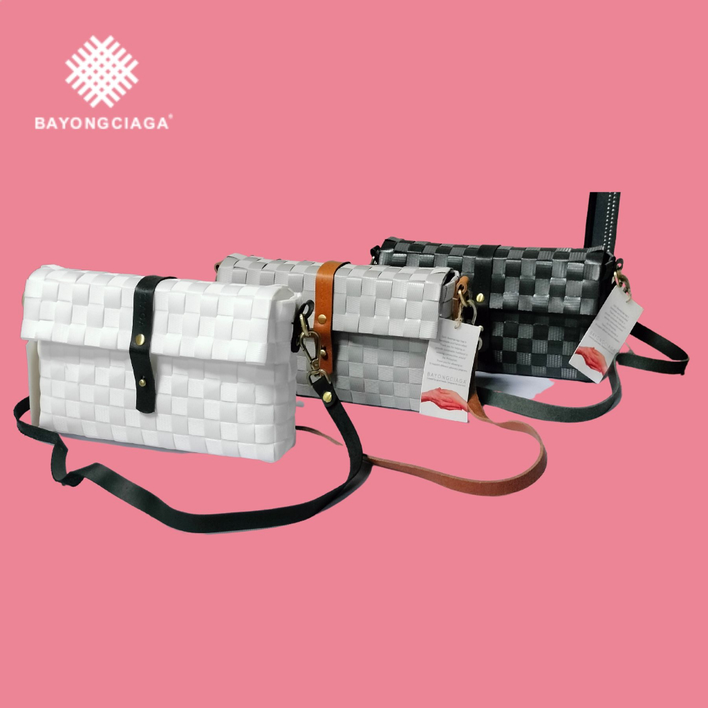 Bayongciaga Mini Messenger Premium Bayong Sling Bag Unisex with Free ...