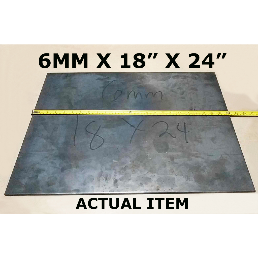 MS BASE PLATE 6MM X 18" X 24" MILD STEEL === BAKAL 6MM X 18" X 24 ...