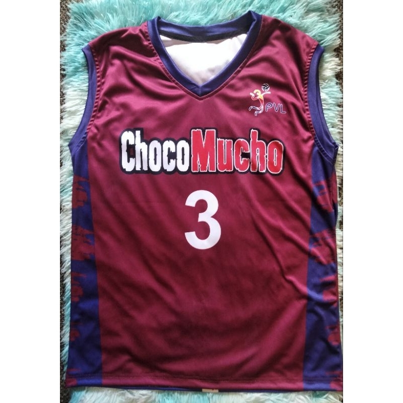 CHOCO MUCHO (MAROON JERSEY) PVL2023 | Shopee Philippines