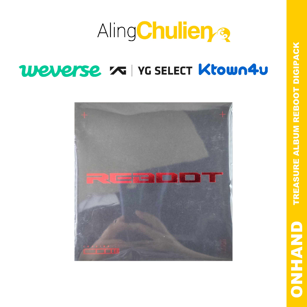 [Digipack Ver] TREASURE 2nd Full Album REBOOT | Shopee Philippines