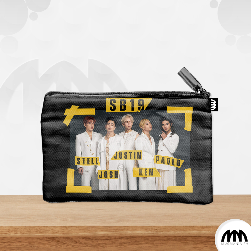 SB19 - Mugmania - Pagtatag - Black Canvas Wallet Only | Shopee Philippines