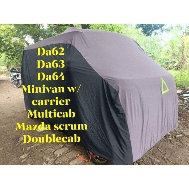 CAR COVER FOR DA64,DA63,MAZDASCRUM,MULTICAB,DOUBLECAB | Shopee Philippines