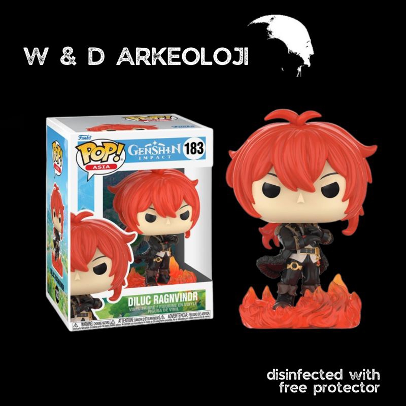 Funko Pop! Genshin Impact - Diluc #183 | Shopee Philippines