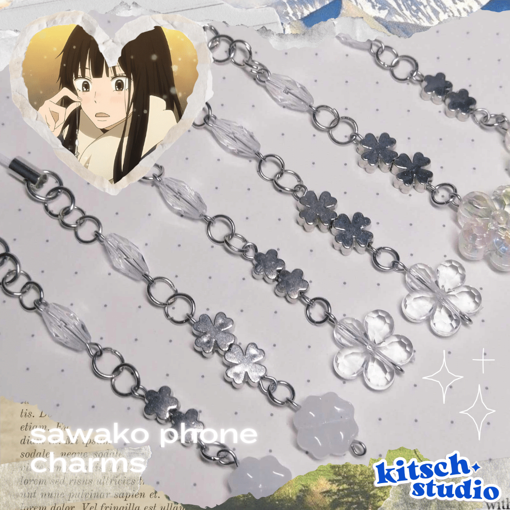 sawako kuronuma inspired phone charms | kitsch.studio | Shopee Philippines